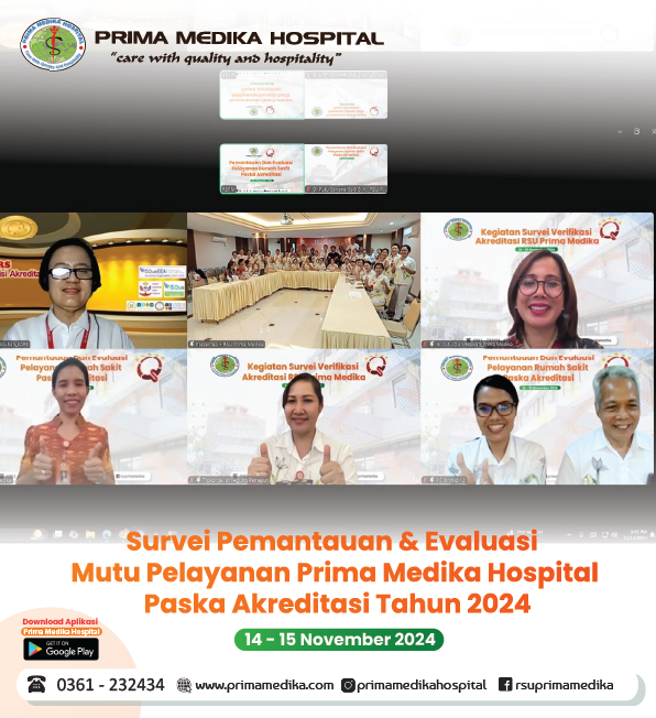RSU Prima Medika again conducted a Post-Accreditation Hospital Service ...